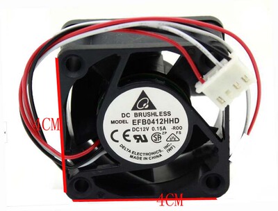 华三H3C 3600 5600交换机S5100   4020风扇12V 0.15A EFB0412HHD