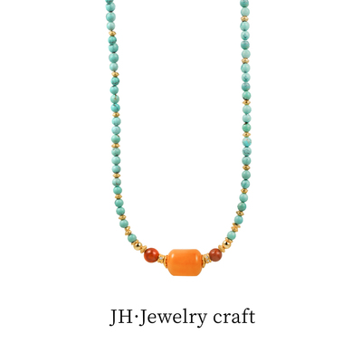 Jonny.“松涧蜜语”独立设计经典百搭时髦项链