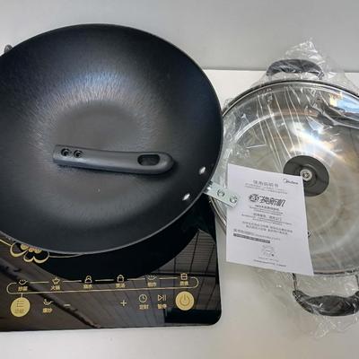 美的触摸式蒸煮电磁炉