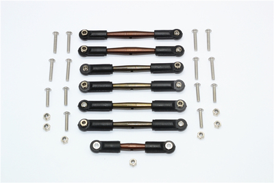 TRAXXAS SLASH F150 2WD 58064 S2工具钢料全车可调节拉杆-套