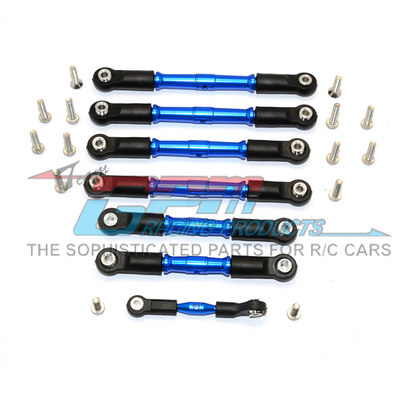 GPM 升级TRAXXAS SLASH LCG 金属加粗款可调较全车拉杆-1套7支