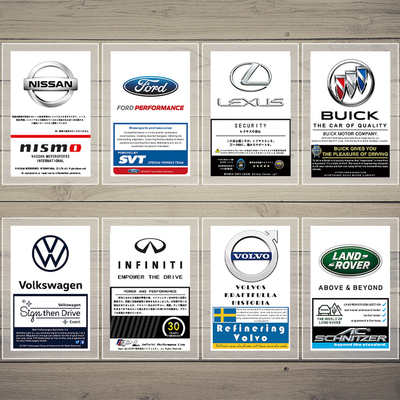 德系日系JDM车贴静电贴纸