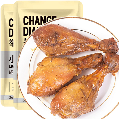 小鸡收腹去皮卤鸡腿肉零食