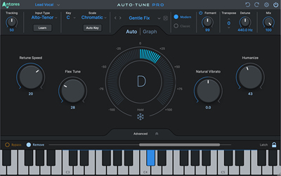 Antares Auto Tune Pro 11 音高时间修正 AutoTune 正版授权