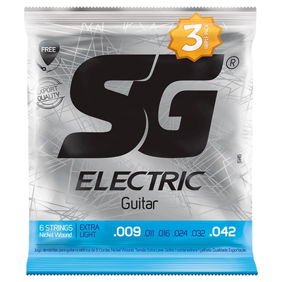 巴西产SG电吉他琴弦升级防锈