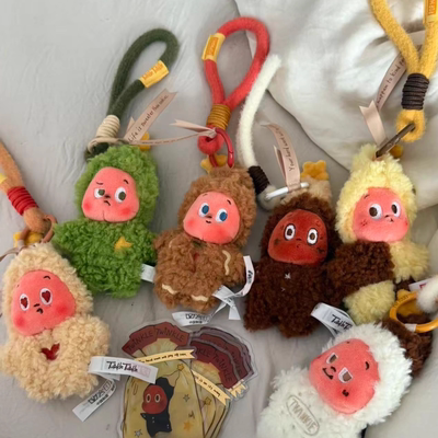 高版本星星人美味时刻好梦气象局三代毛绒包包挂件钥匙扣盲盒礼物