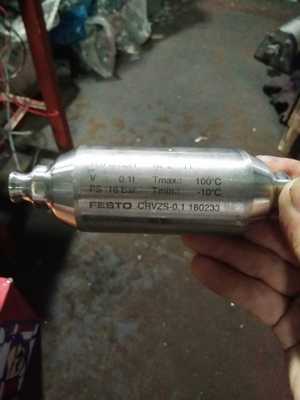 FESTO CRVZS-0.1 储气罐 货号160233 原装拆机件 性能好