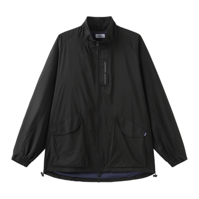 proper定常尼龙拉链夹克