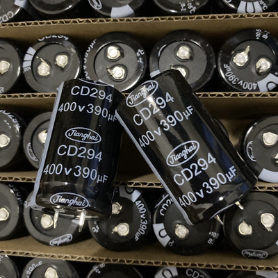 全新原装江海 400V 390UF 390uf400v电焊机逆变电解电容 30X50