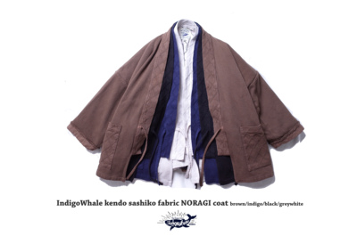 indigowhale经典刺子拼接道袍