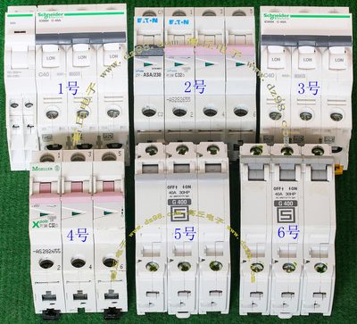MERLIN GERIN C120N C125 125A 4P 带MX+OF 断路器 空气开关