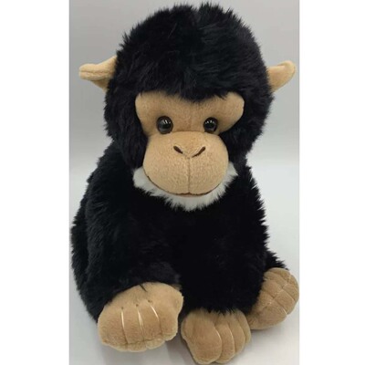 （代购）美国wild republic仿真倭黑猩猩chimpanzee毛绒玩具公仔