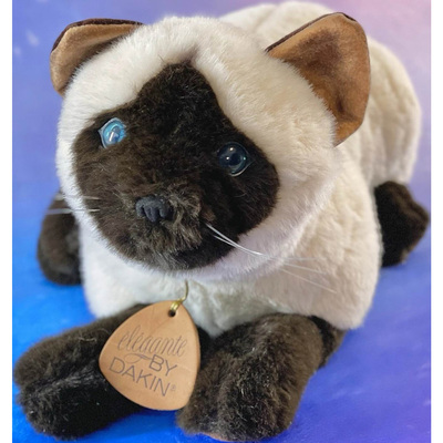 （代购）美国dakin仿真泰国暹罗猫siamese毛绒玩具公仔