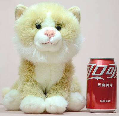 （定做）leonine仿真奶茶色布偶猫ragdoll毛绒玩具公仔