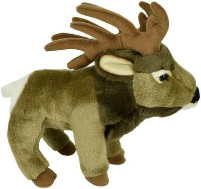（代购）英国cabin critter仿真加拿大马鹿elk毛绒玩具公仔