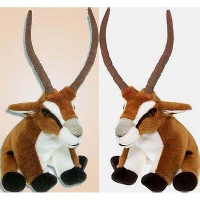 （代购）美国wild republic仿真汤普森瞪羚羊gazella毛绒玩具公仔