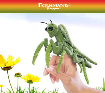 folkmanis螳螂毛绒玩具现货包邮