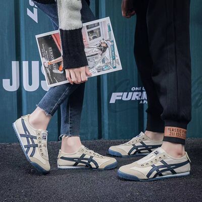 夏新款阿甘鞋经典超轻一脚蹬帆布鞋休闲透气男女情侣低帮小白鞋款
