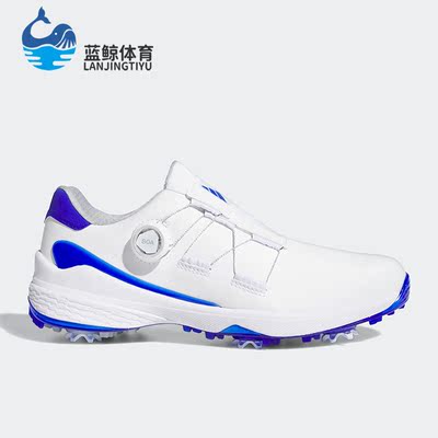 阿迪达斯男透气耐磨高尔夫球鞋