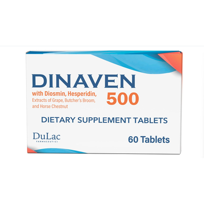 Dulac Dinaven 500, Micronized Diosmin Hesperidin Dietary Sup