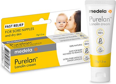 美国代购Medela Lanolin Nipple Cream for Breastfeeding, 100%