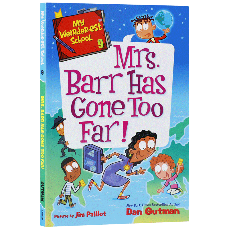 疯狂学校第五季My Weirder-Est School #9: Mrs. Barr Has Gone Too Far!巴尔夫人太过分了英文原版儿童经典趣味校园故事桥梁书