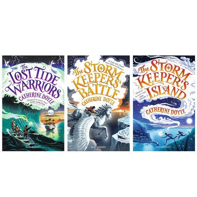 风暴守护者系列3本The Storm Keeper :The Storm Keepers' Battle/The Lost Tide Warriors /The Storm Keeper’s Island英文原版