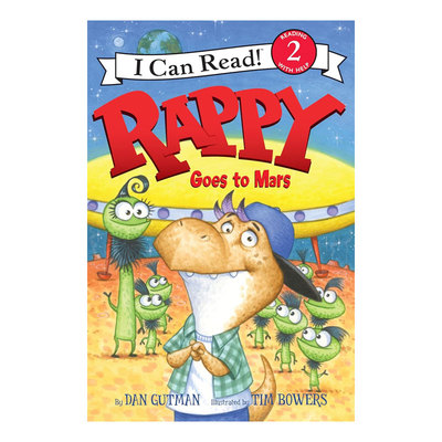 英文原版I Can Read Level 2: Rappy Goes to Mars小恐龙去火星