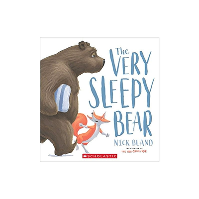 【扫码听音频】英文原版 The Very Sleepy Bear 昏昏欲睡的熊 暴躁熊续集 学乐3-7岁儿童宝宝启蒙益智幽默搞笑精美绘本
