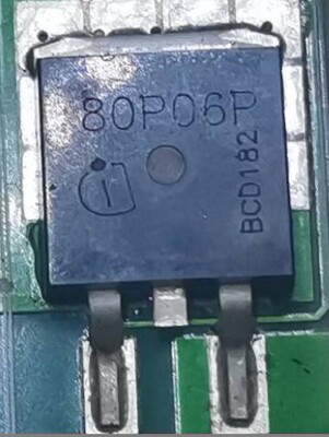 全新原装 SPB80P06P 80P06P TO263贴片 P沟道场效应管