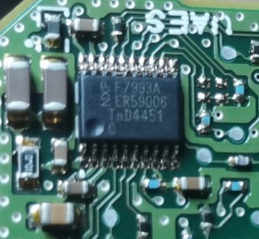 F7993A PCF7993A 汽车防盗识读线圈驱动IC芯片模块全新进口直拍