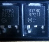 全新原装 LM317MBDTRKG 丝印317MBG 封装 TO-252 线性稳压管芯