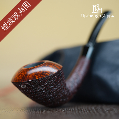 号角型手工制石楠木烟斗