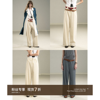 CycleDocument休闲西装裤女