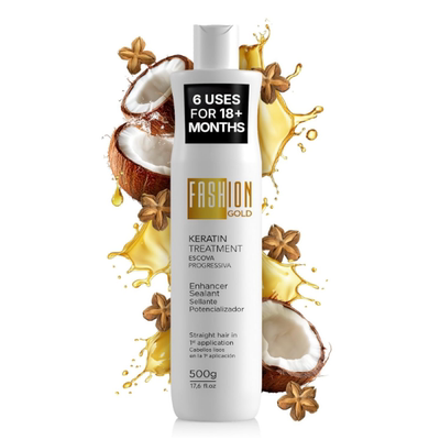 Keratin Hair Treatment (6 USES per Bottle)
