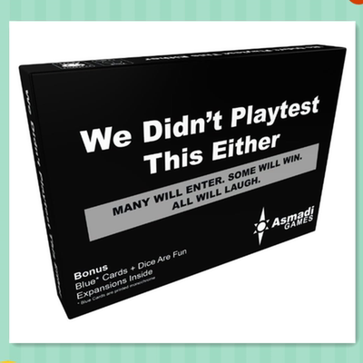 Asmadi Games We Didn't Playtest This Either Card Game