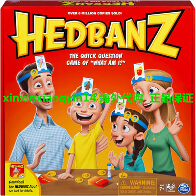 Hedbanz, Quick Question Picture Guessing Family Game
