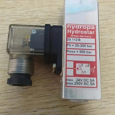议价Hydropa压力继电器DS112/B可维修