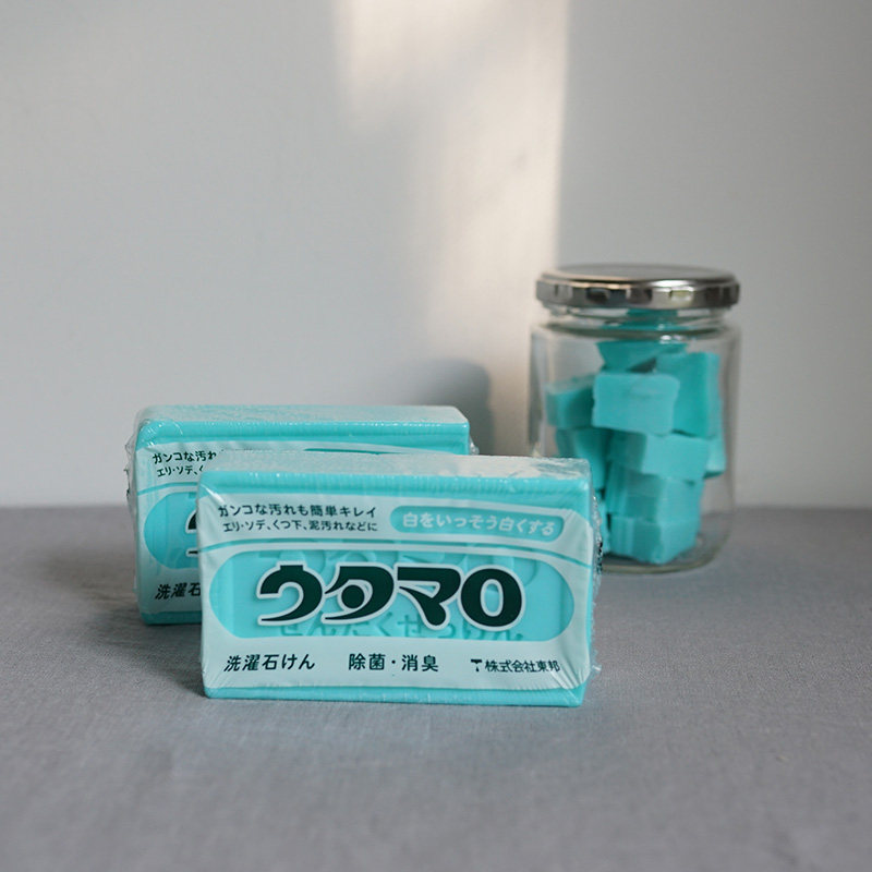 朴房 日本东邦utamaro洗衣皂洗衣液清洁喷雾去 小白鞋白衣用肥皂