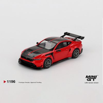 MINIGT 1:64 福特 Ford Mustang GTD Race 仿真合金汽车模型 1196