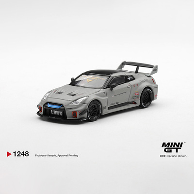 MINIGT 1:64 日产 尼桑 GTR GT 35GT-RR Ver.1 合金汽车模型 1248