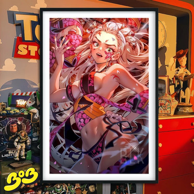 【BOB2】代购现货 巴洛克 堕姬 DAKI上弦猗窝座无限城篇 装饰画
