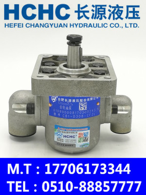 合肥长源齿轮油泵CB1-D308-CFZL/CFZ正品，现货