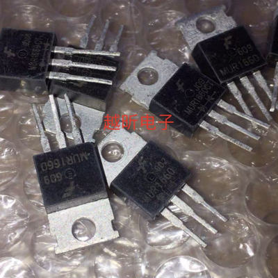 原装进口拆机原字原码 MUR1660CT 快恢复二极管 600V 16A 测好