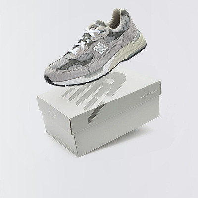 New Balance/NB992系列舒适百搭防滑耐磨运动鞋低帮跑步鞋 U992GY