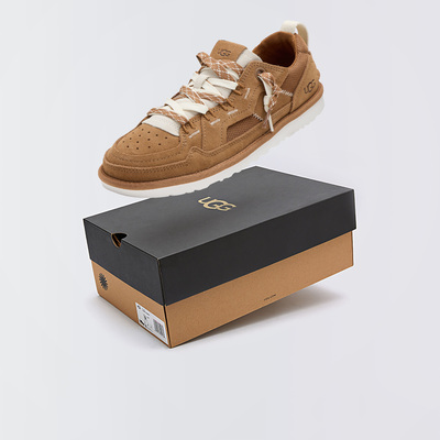 UGG Low Profile Sneaker男女低帮棕色复古低帮休闲鞋1177035-CHE