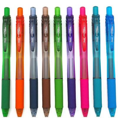 日本派通速干0.517色中性笔考试