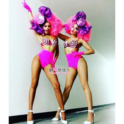 六一夜店嘉宾dj舞队女歌手gogo秀夸张演出服ds酒吧派对表演舞台装