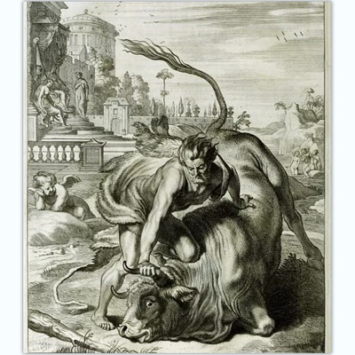 A928【法国】Michel de Marolles  缪斯神庙的绘画版画电子图库