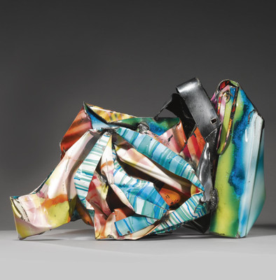 D859【美国】约翰·查伯伦(John Chamberlain)雕塑、装置艺术图库